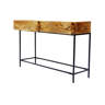 Steelside™ Alonnah 43" Solid Wood Console Table & Reviews | Wayfair